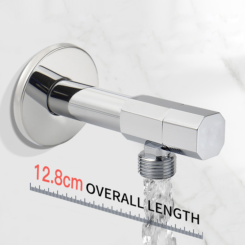 Wholesale Extended brass Angle valve length optional domestic 1/2 inch ...